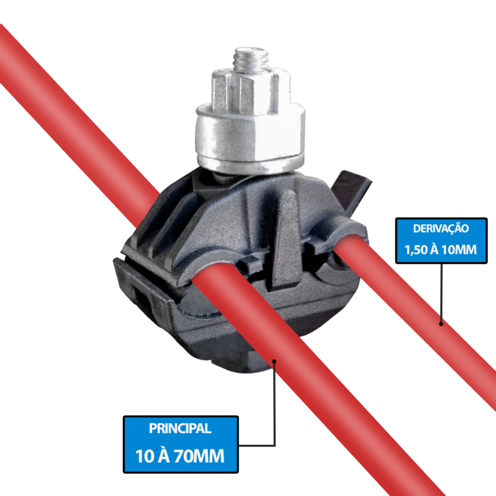 Conector Perfurante CDP70 10-70mm² Derivação 1,5-10mm² CPP000 - Loja ...